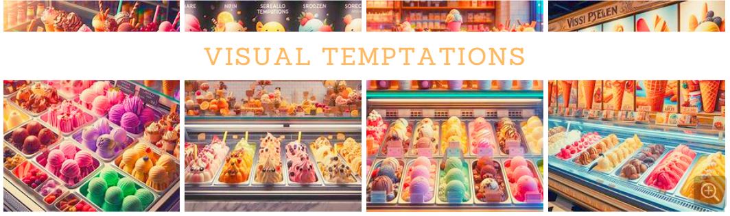 Visual Temptations: Display Techniques for Commercial Ice Cream Display ...